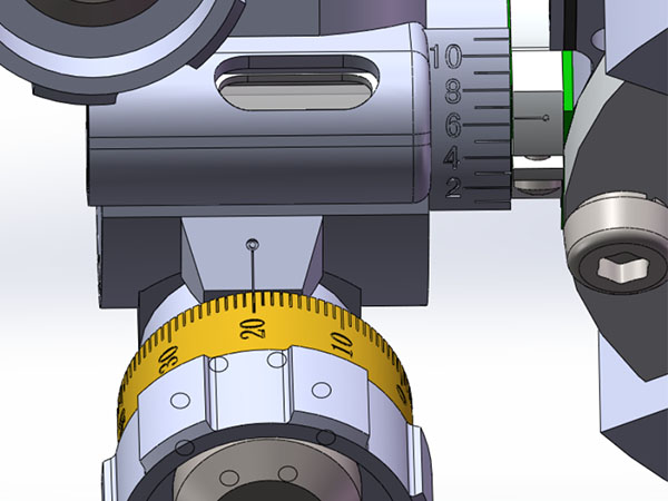 Universal scope for 60mm mortar | Innova Optics